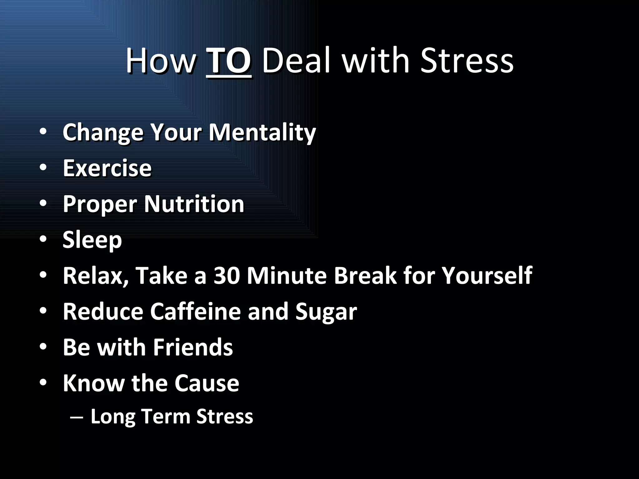 ReadyU Stress Presentation | PPT