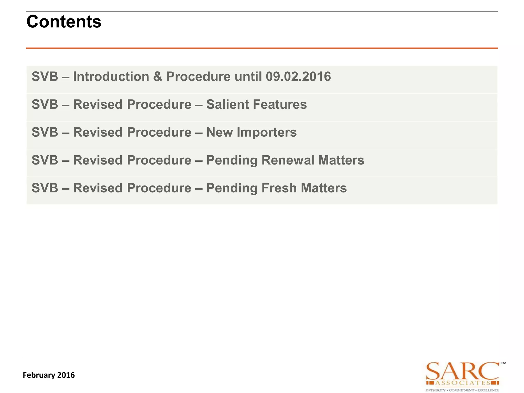 Importing Goods from Related Parties - Revised SVB Procedure | PPTX