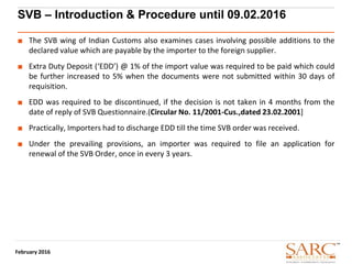 Importing Goods from Related Parties - Revised SVB Procedure | PPT