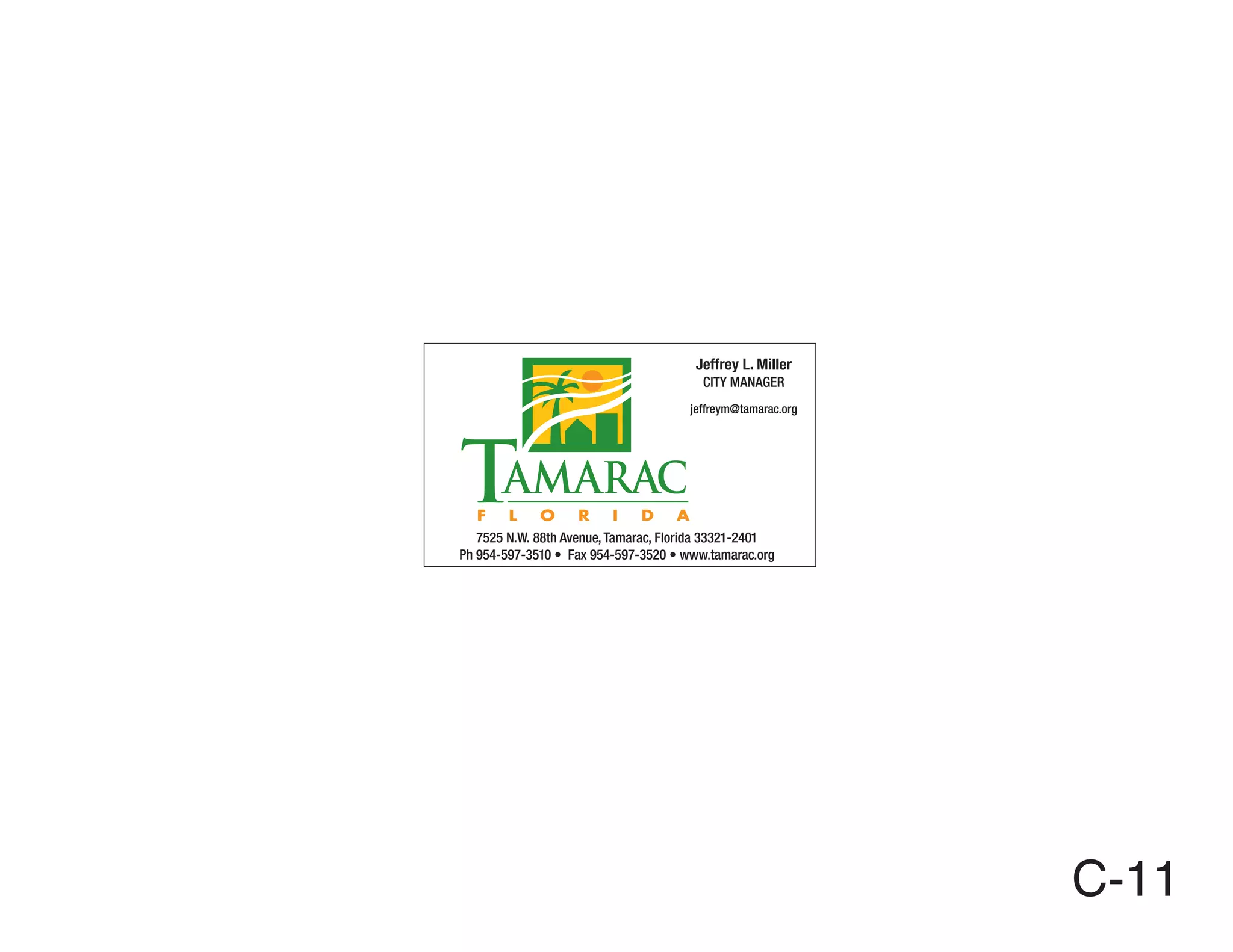City of Tamarac branding proposals | PDF | Technology & Computing