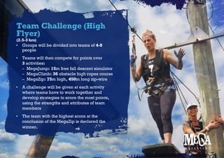 Team Challenge High Flyer | PPT