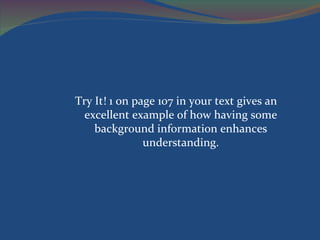 Unit 4: Active Reading | PPT