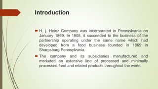 Heinz Case Study: ESTIMATING THE COST OF CAPITAL IN UNCERTAIN TIMES | PPTX