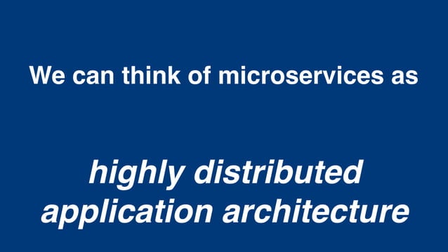 The Next Generation of Microservices — YOW 2017 Brisbane | PPT