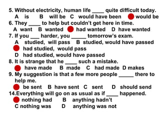 Revise subjunctive mood | PPT | Birthday | Personal Celebrations & Life ...