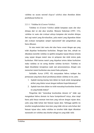 validitas | PDF