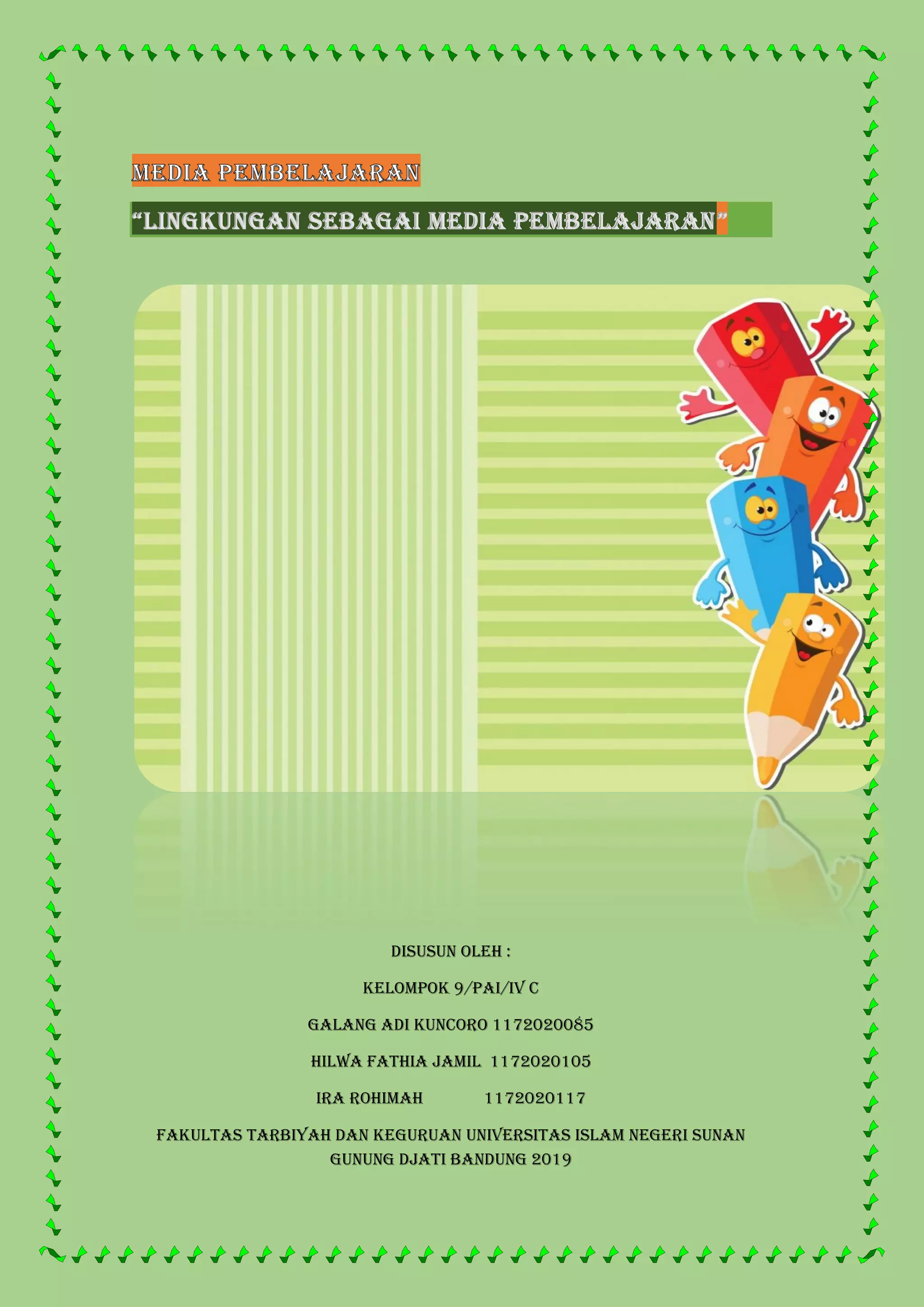LINGKUNGAN SEBAGAI MEDIA PEMBELAJARAN | PDF
