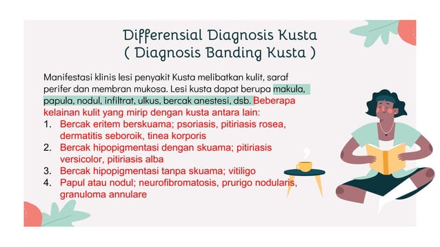 Revisi2 diagnosis dan klasifikasi kusta | PPTX