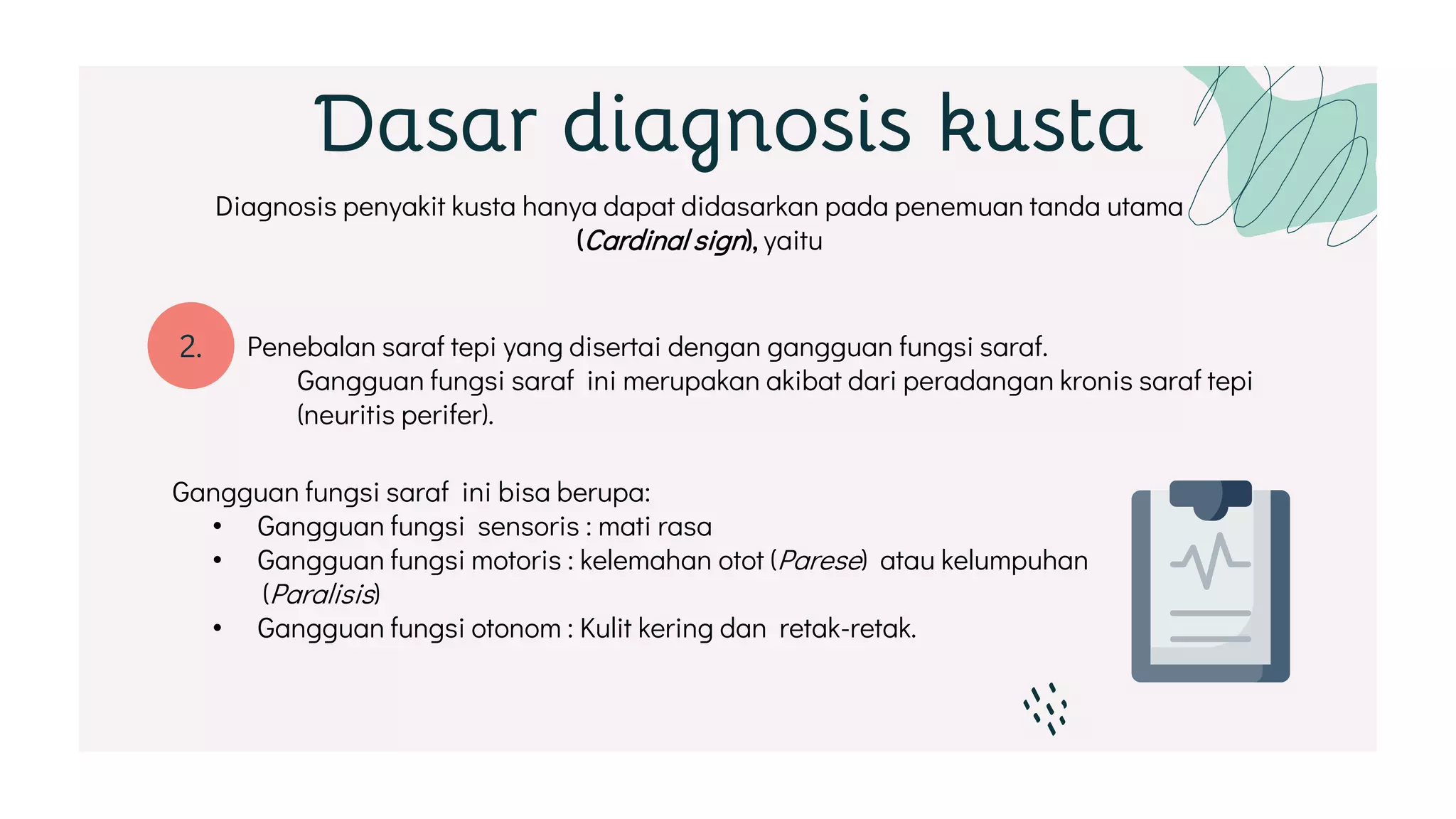 REVISI 2 DIAGNOSIS DAN KLASIFIKASI KUSTA | PPTX