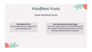 REVISI 2 DIAGNOSIS DAN KLASIFIKASI KUSTA | PPTX