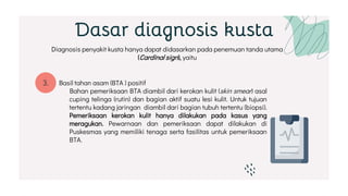 REVISI 2 DIAGNOSIS DAN KLASIFIKASI KUSTA | PPTX