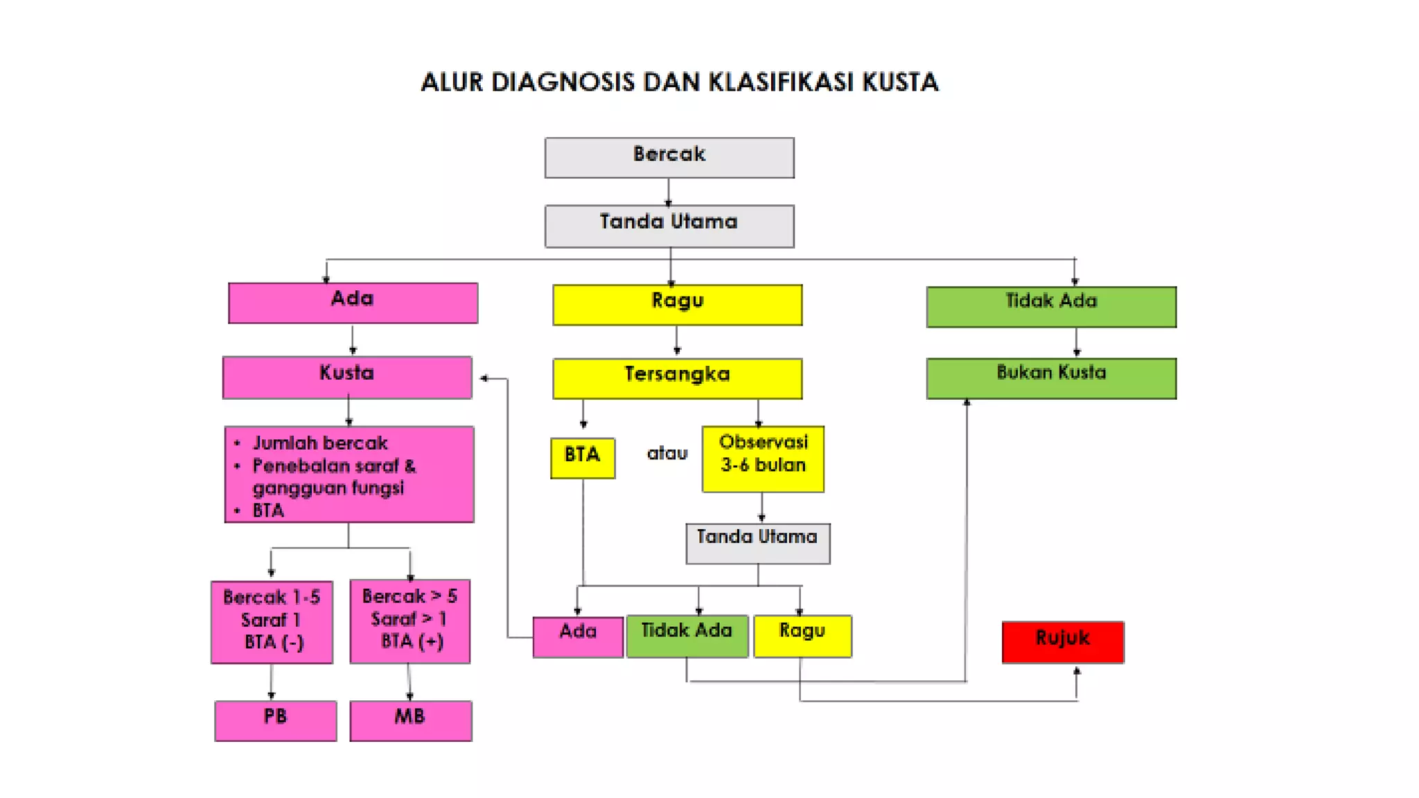 Revisi2 diagnosis dan klasifikasi kusta | PPTX