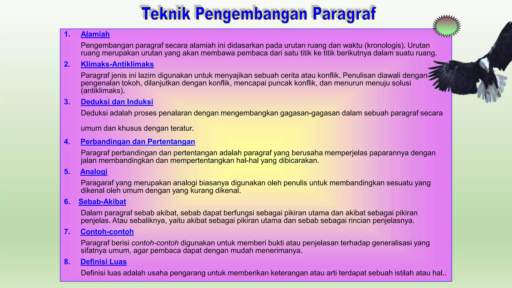 Pengembangan Paragraf | PPT