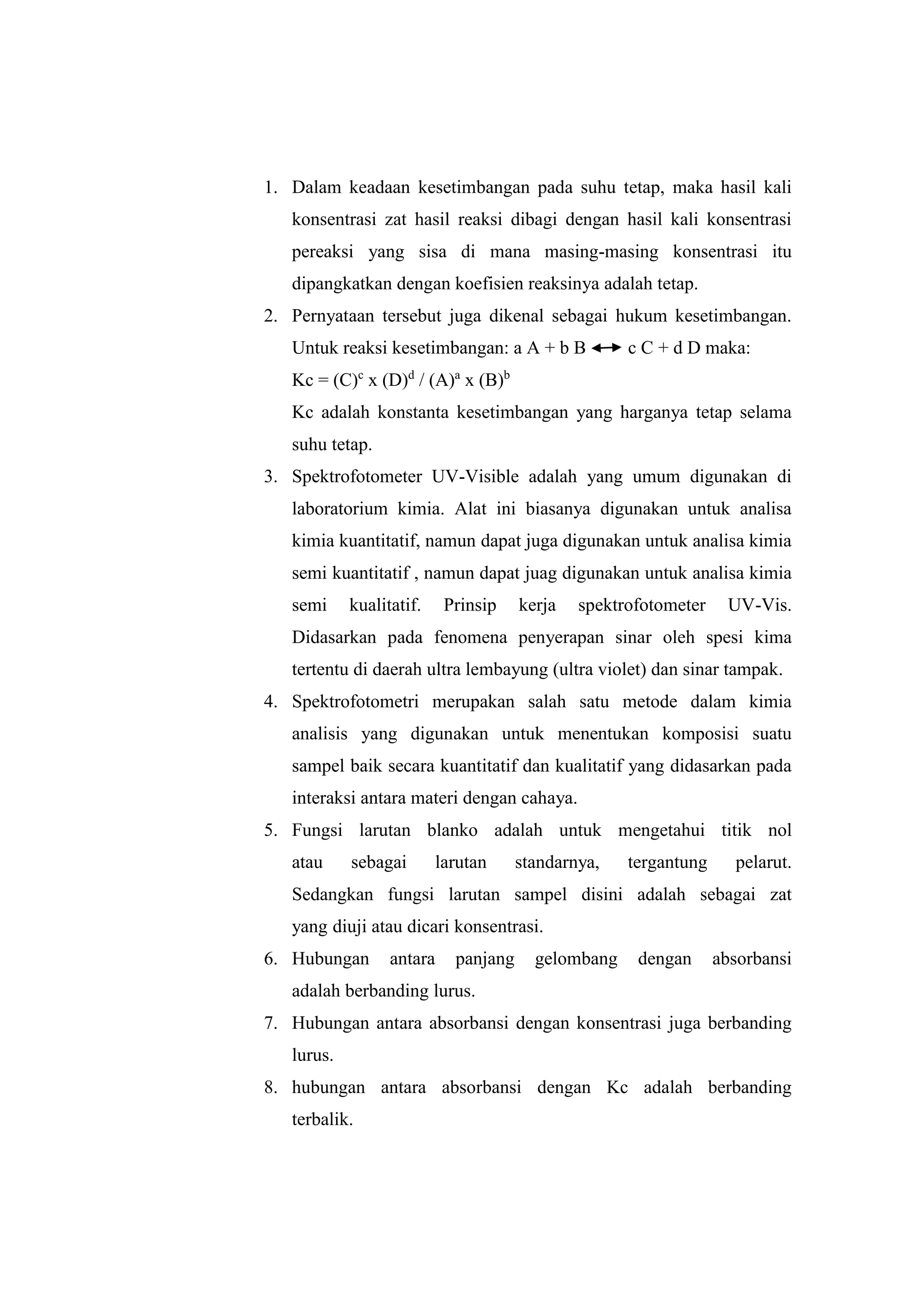 acara iv kesetimbangan kimia | DOCX