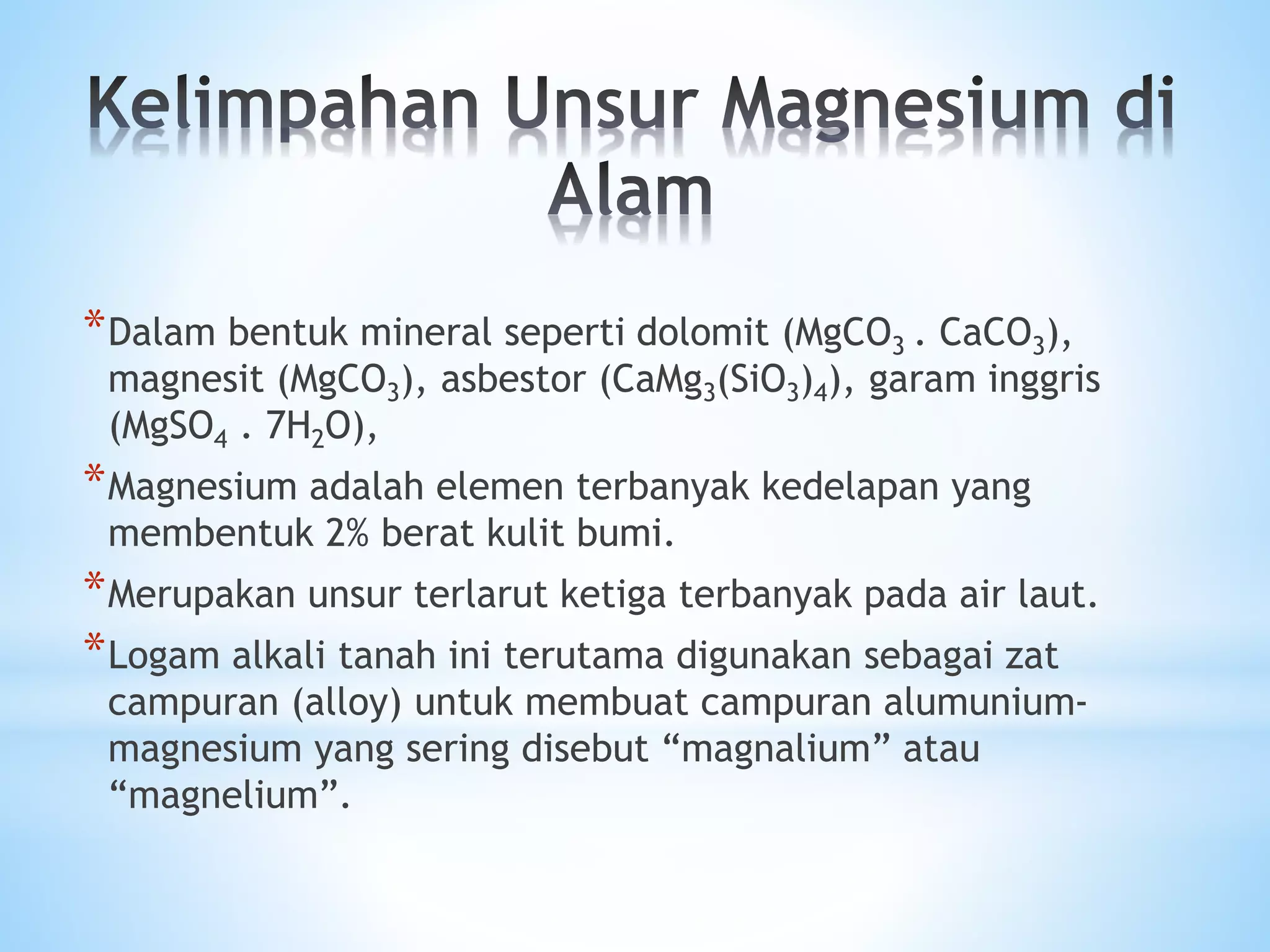 kimia unsur Periode 3 | PPTX