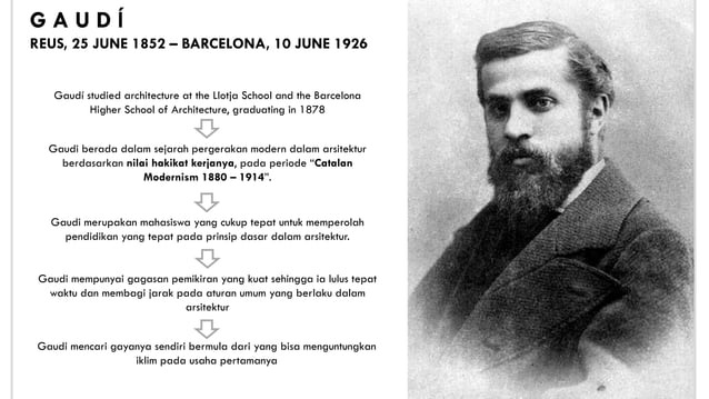 Antoni gaudi (1880-1914) | PPT