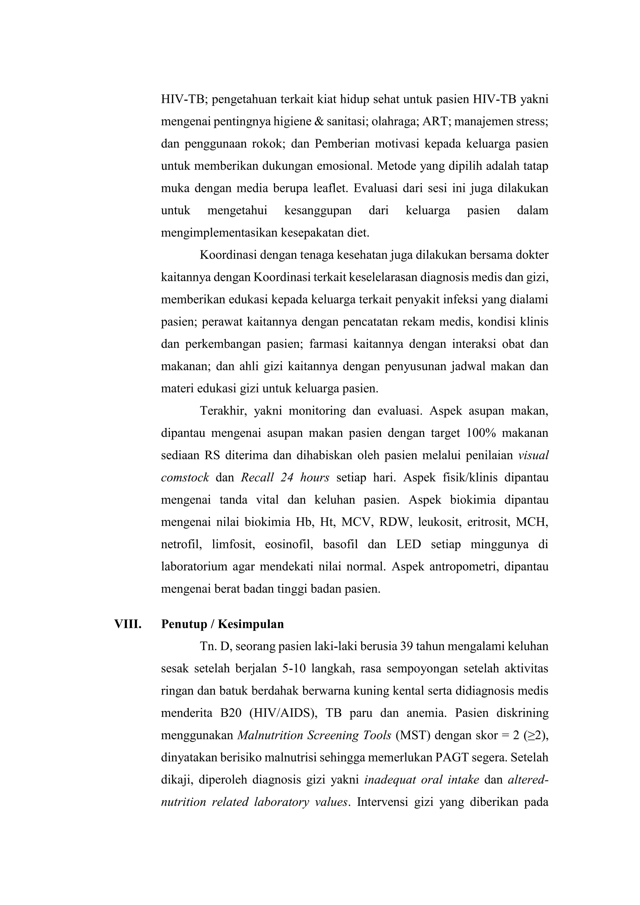 Kasus HIV Dewasa | DOCX