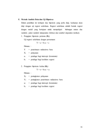 Contoh Proposal Penelitian SSS (Sangat Sederhana Sekali) | DOCX