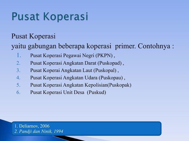 Manajemen Koperasi | PPTX