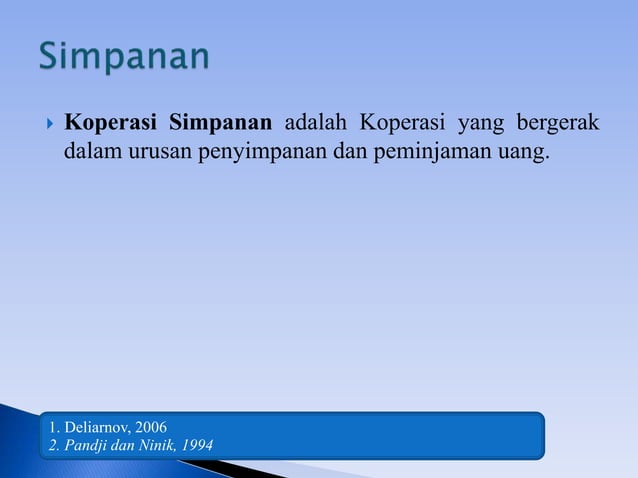 JENIS DAN BENTUK KOPERASI | PPTX