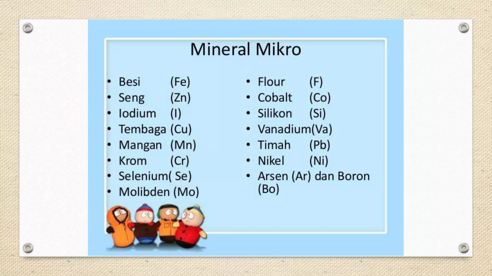 PPT MINERAL MIKRO | PPTX