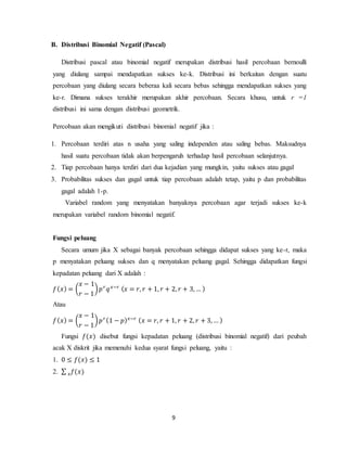 Revisi Modul_Kelompok 1_Distribusi Binomial, Pascal, dan Geometrik ...