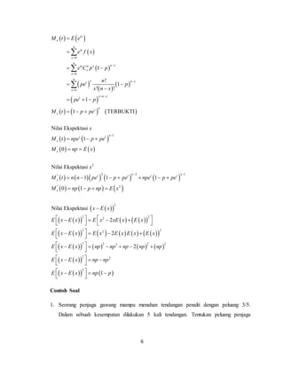 Revisi Modul_Kelompok 1_Distribusi Binomial, Pascal, dan Geometrik ...