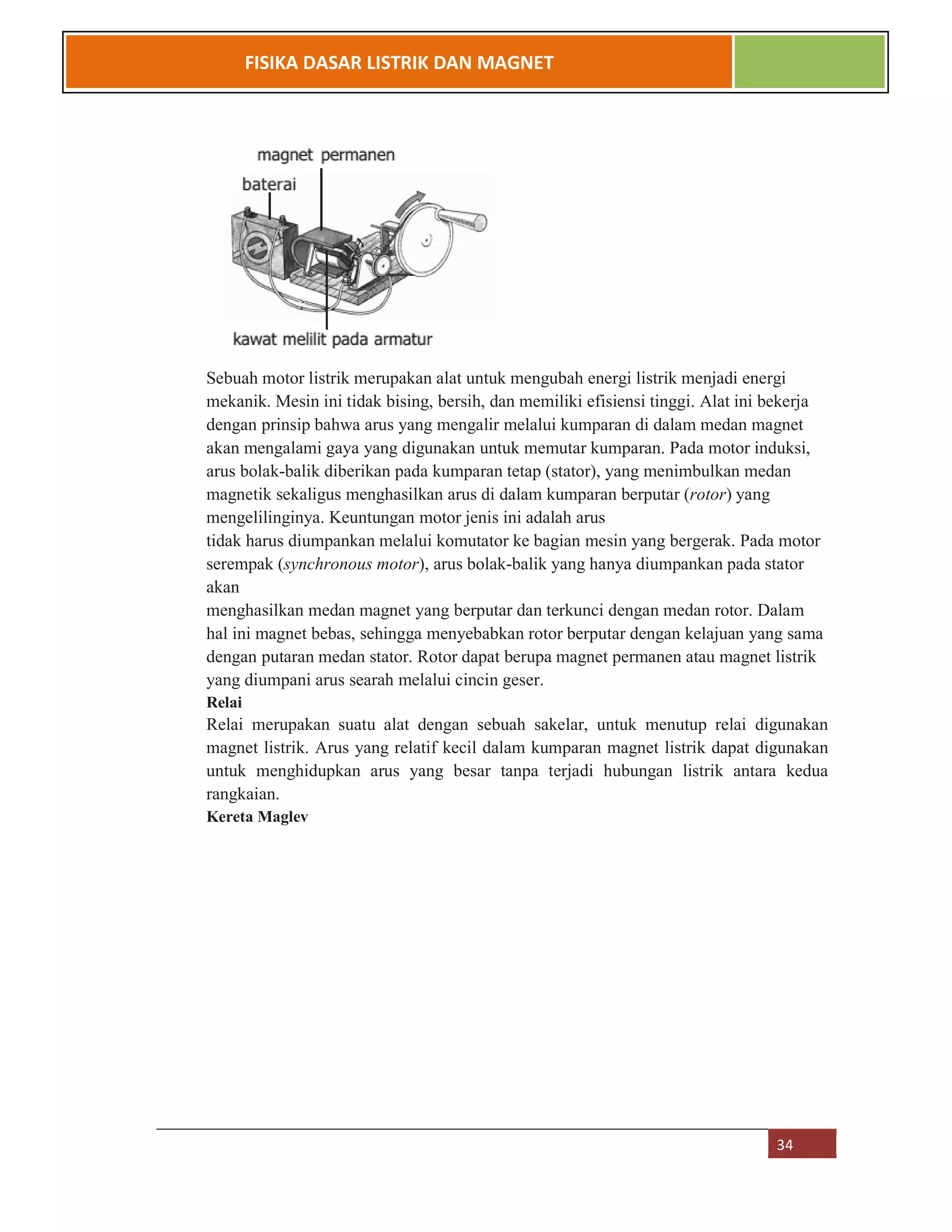 MODUL FISIKA LISTRIK DAN MAGNET | PDF