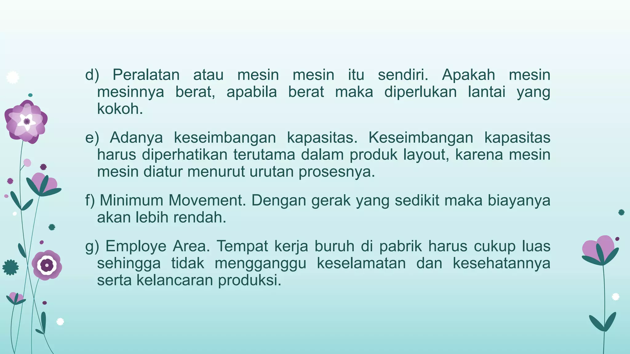 Perencanaan Layout Fasilitas Pabrik (Plan Layout) | PPTX