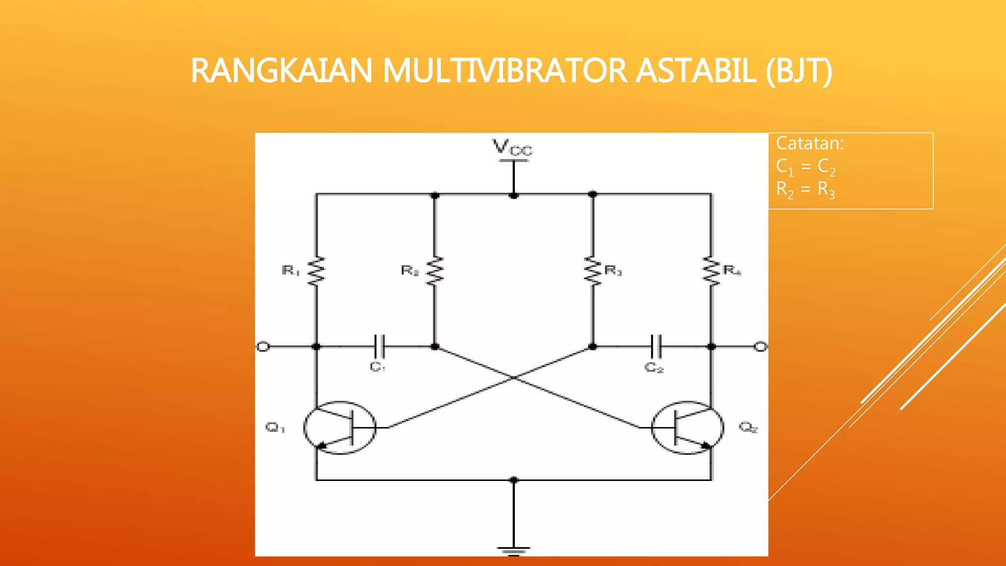 Revisi, multivibrator bistabil | PPT