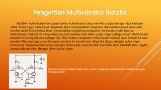 Revisi, multivibrator bistabil | PPT