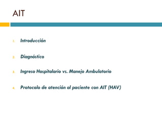 Revisión AIT | PDF