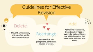 Creative Nonfiction: Revising and Critiquing | PPTX