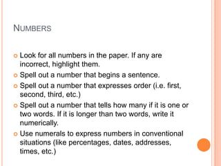 Revising and editing research | PPTX