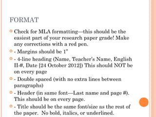 Revising and editing research | PPT