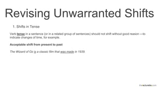 Revising Awkward and Confusing Sentences | PPT