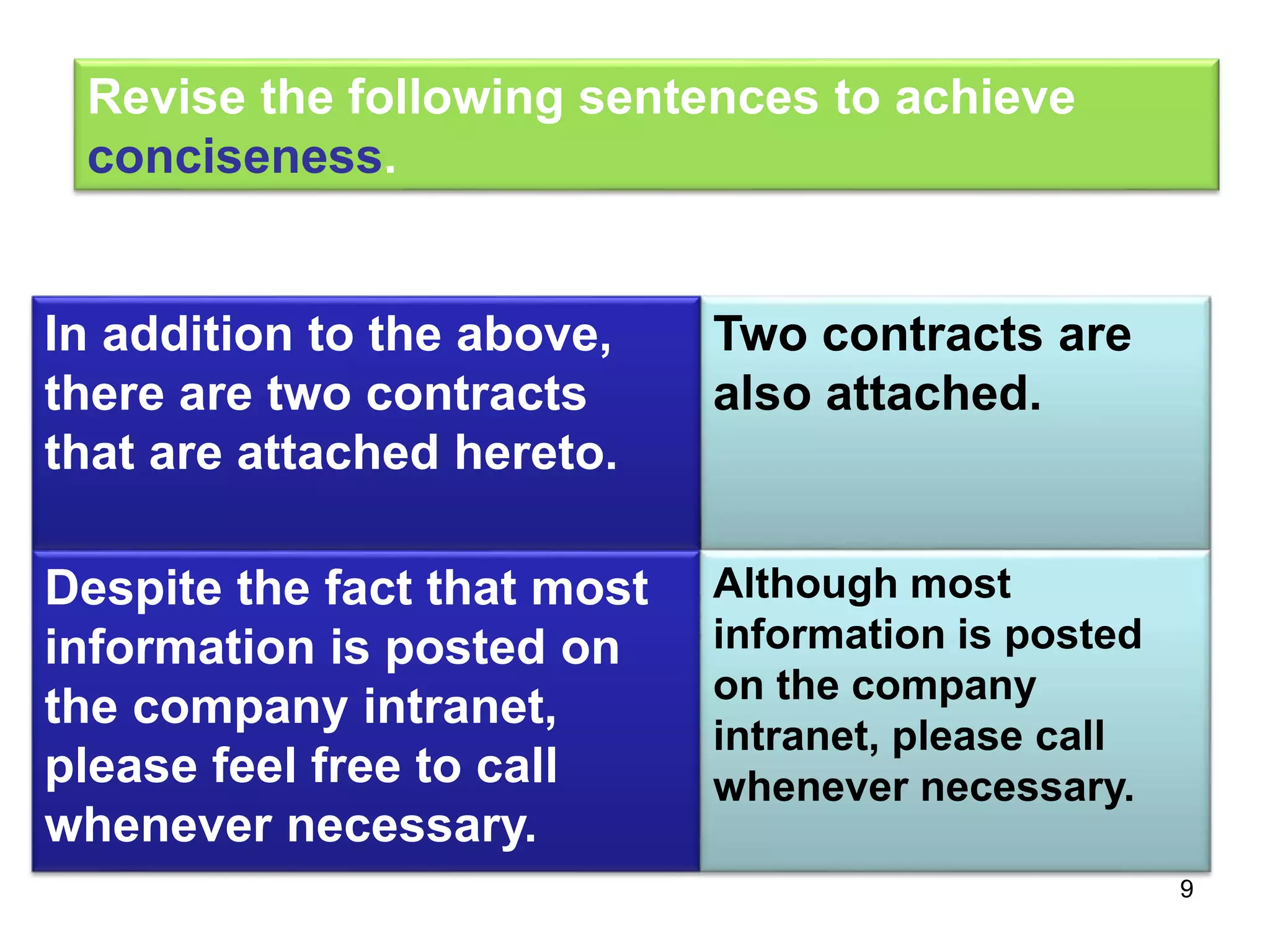 Revising business messages | PPTX