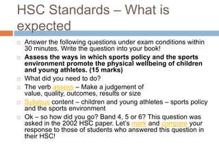 Revising for the trial hsc | PPT