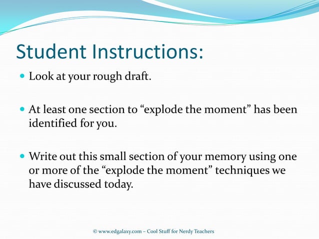 Revising our personal narratives | PPT