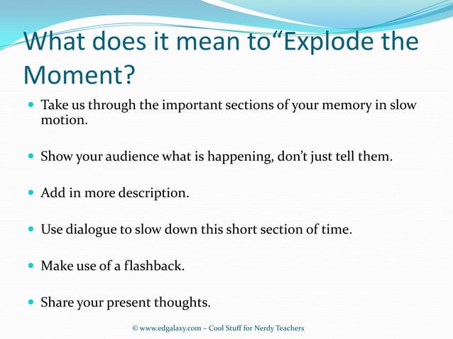 Revising our personal narratives | PPT