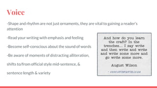 RevisingProse Summary byRichard A Lanham | PPT