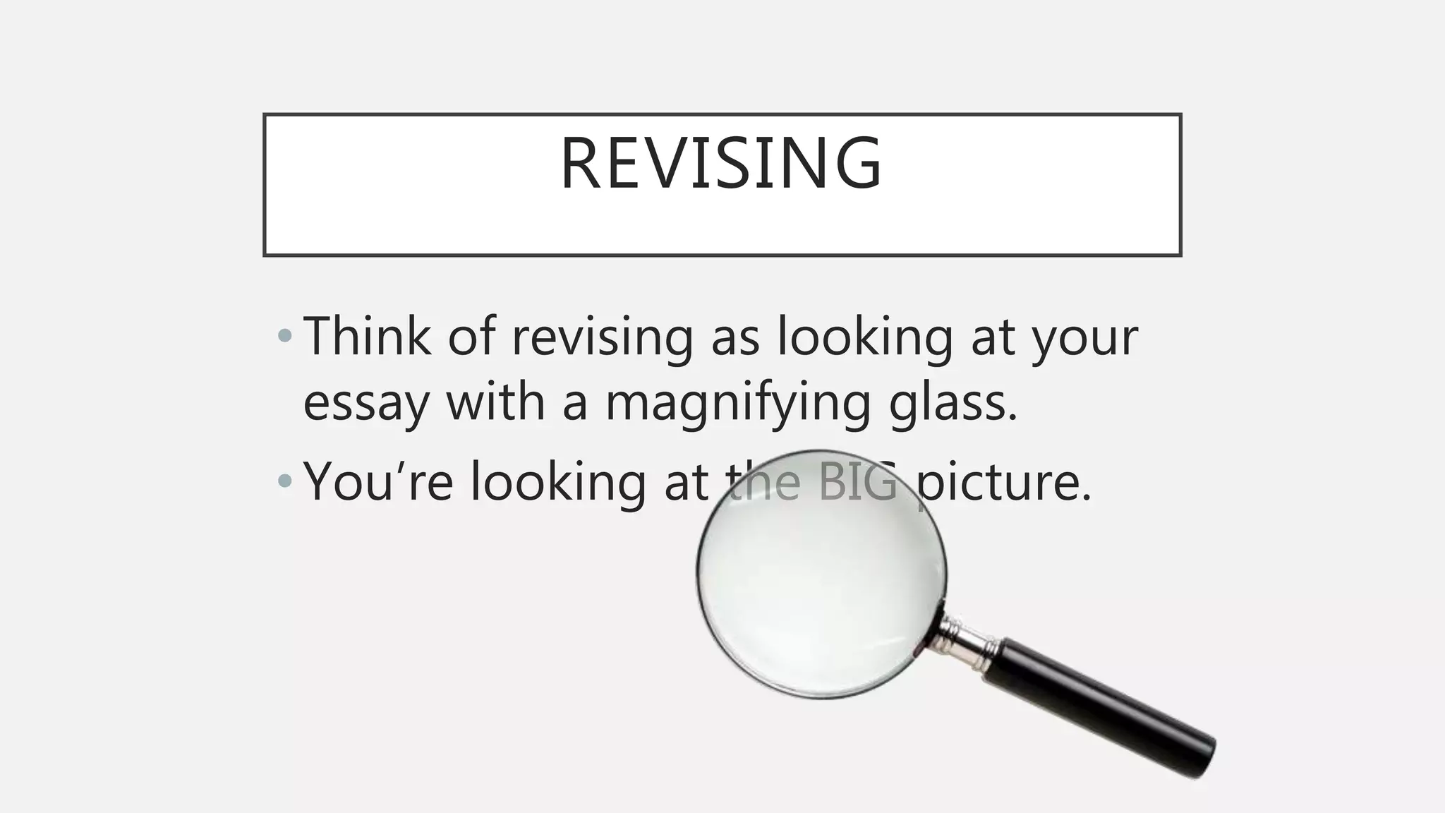 Revising vs editing | PPT Revising vs editing | PPT