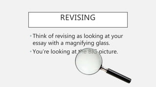 Revising vs editing | PPTX