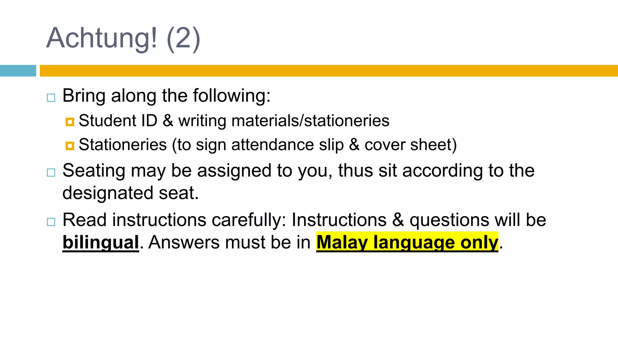 MPU2213 Revision.pptx | Educational Assessment | Education