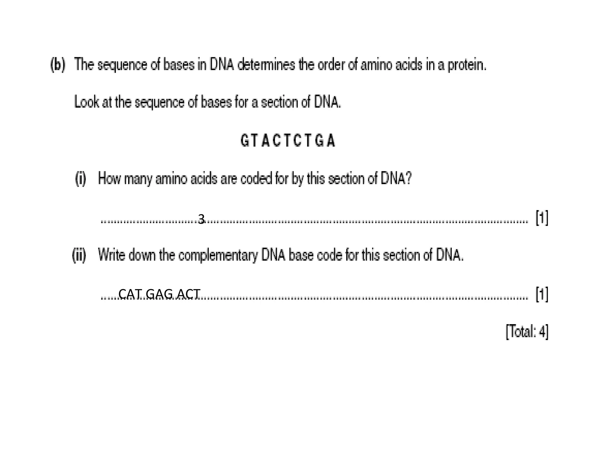 Biology GCSE OCR B3 revision 1 | PPT | Genetics | Science