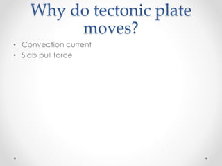 Revision plate tectonic (landforms) | PPTX