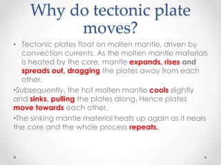 Revision plate tectonic (landforms) | PPTX