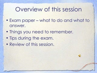 Revision Power Point | PPT