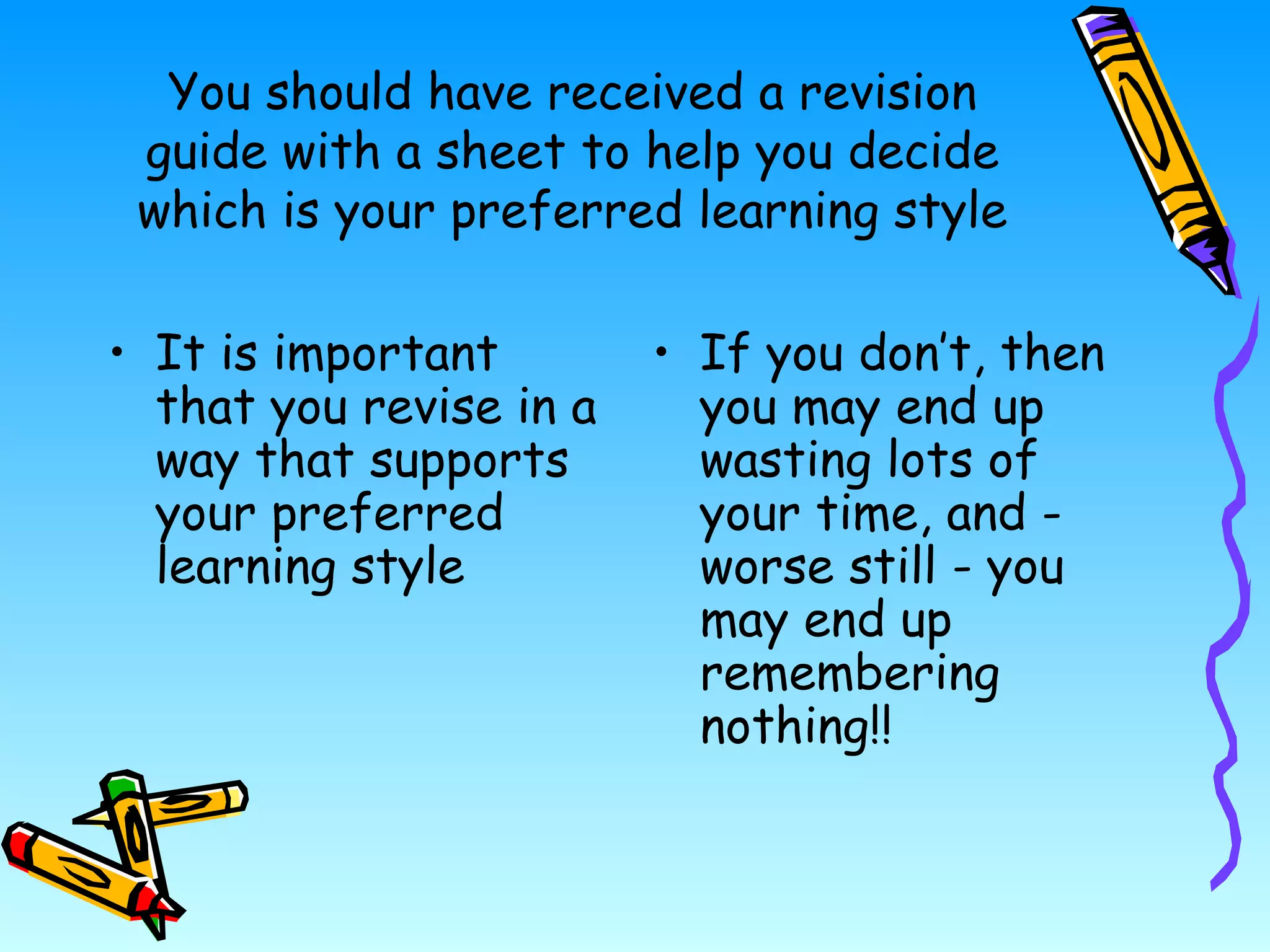 Revision Techniques For Yr 11 | PPT