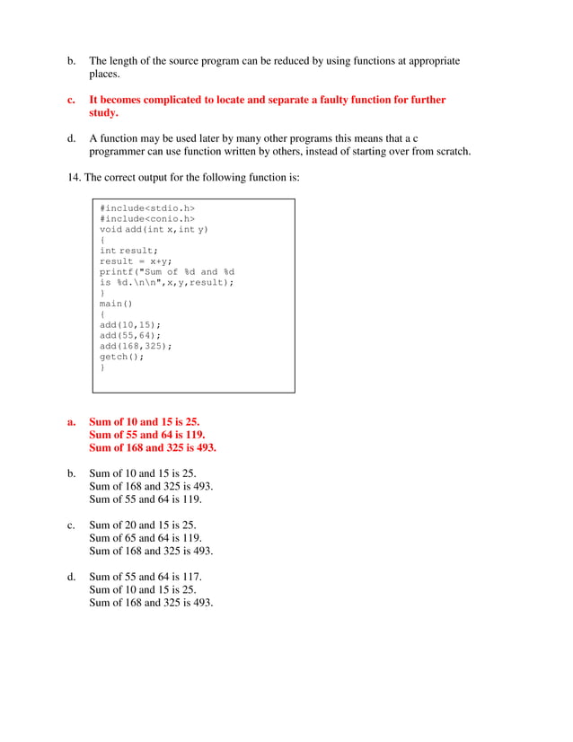 Revision1schema C programming | PDF